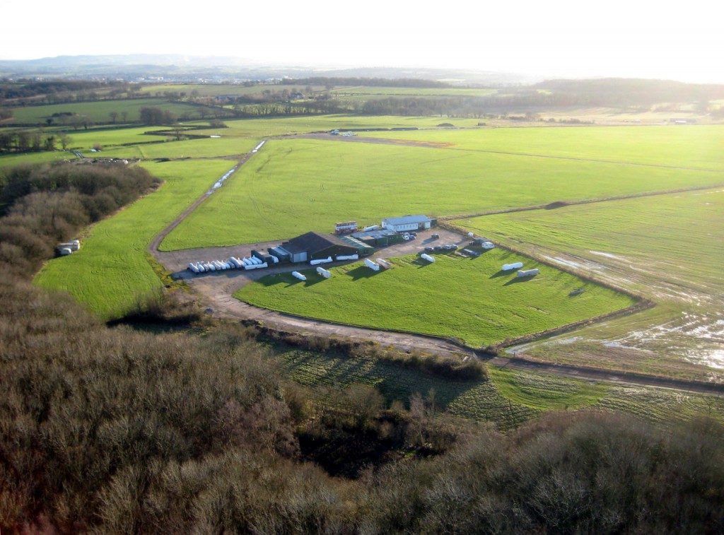 Right base leg into one-nine Snitterfield | Stratford on Avon Gliding Club